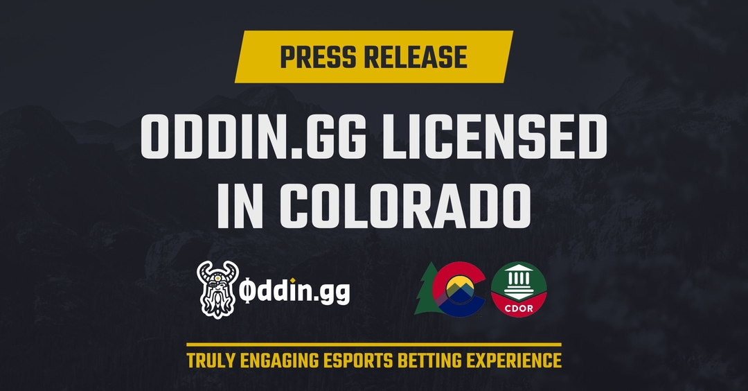 Oddin.gg Licensed in Colorado, Further Expanding its Award-winning Esports Betting Footprint in ...