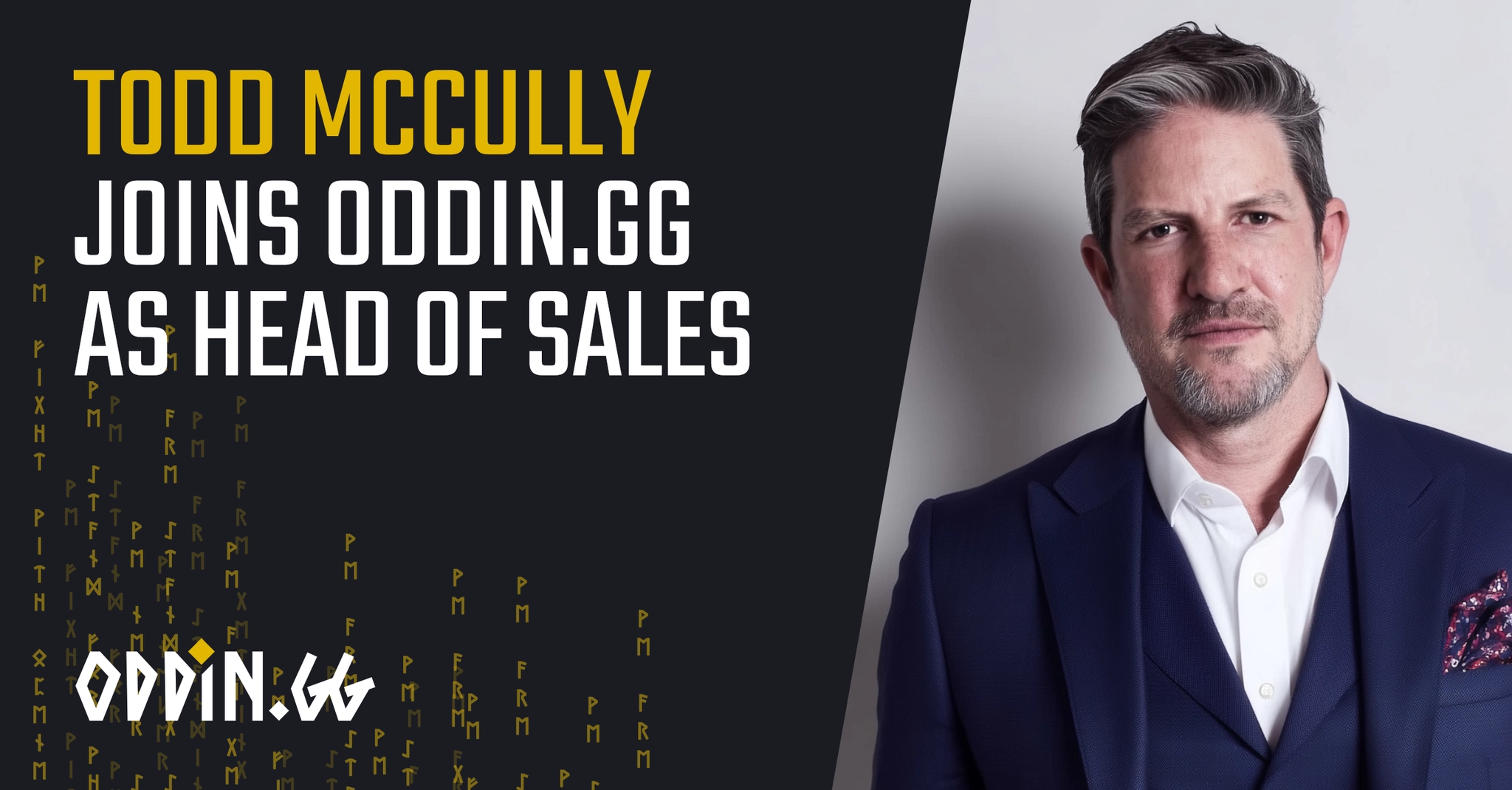 Oddin.gg Strengthens Sales Leadership with Todd McCully Hire
